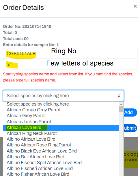 Avigenics ~ UK's best service for bird DNA testing